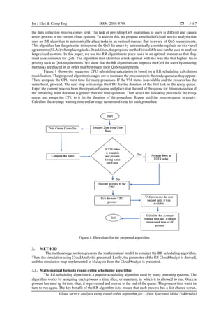 Cloud service analysis using round-robin algorithm for qualityof-service aware task placement ...