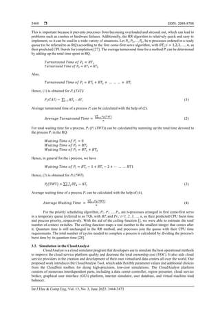 Cloud service analysis using round-robin algorithm for qualityof-service aware task placement ...