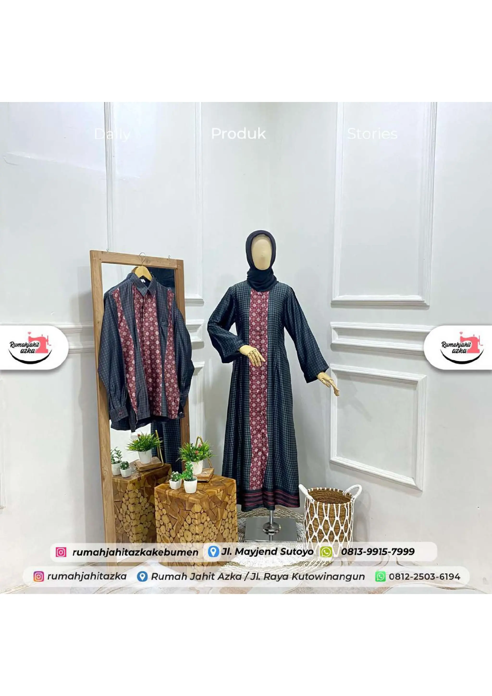 Custom Seragam Kombinasi Couple Umroh by Rumah Jahit Azka | PDF