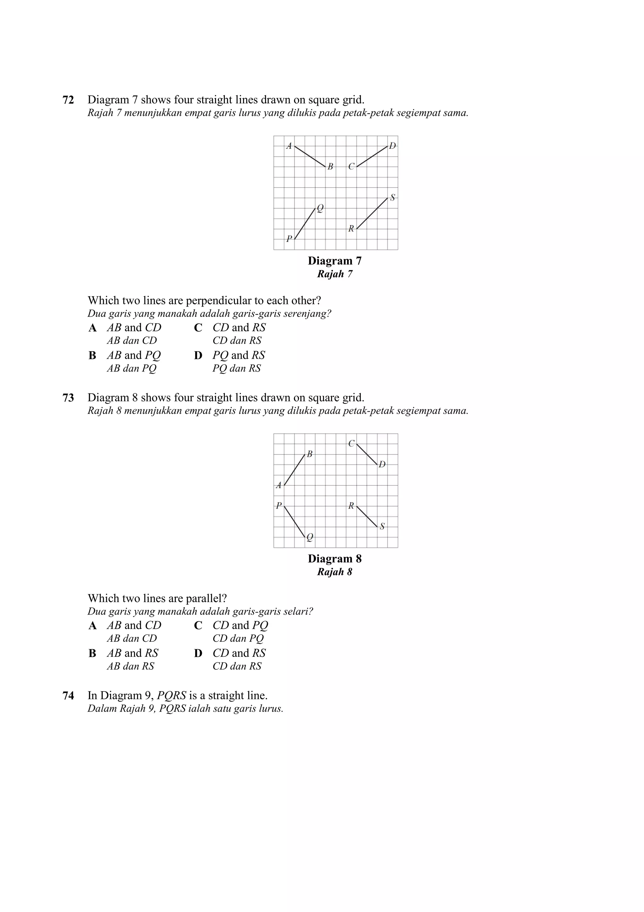 latihan -math-tingkatan 1 | PDF