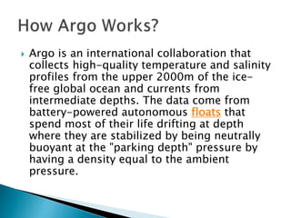 Argo | PPT