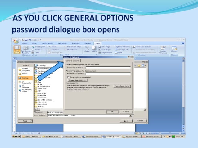 password word doc1 | PPT
