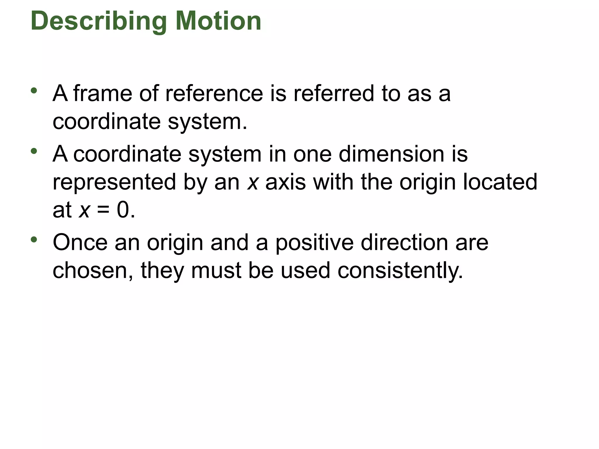 Introduction to Motion | PPT