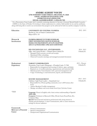 Resume AAV | PDF