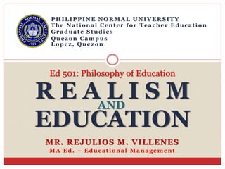 105803998-Realism-and-Education.pdf