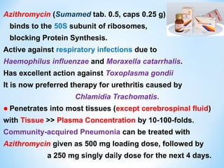 Antibiotics and there classification, classification by various types ...
