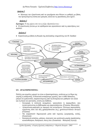 σχεδιο εργασιας, γιορτές σχολικές εκδηλώσεις | PDF