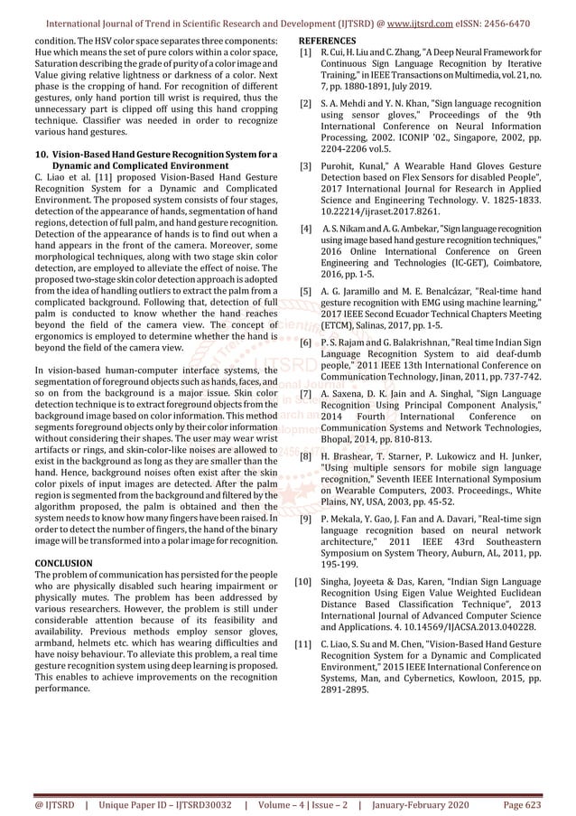 A Deep Neural Framework for Continuous Sign Language Recognition by Iterative Training Survey | PDF