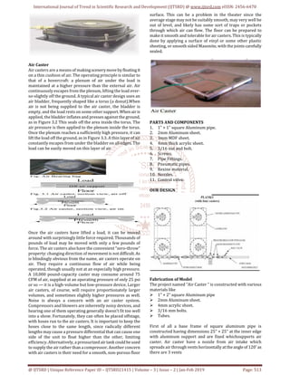Air Cushion Mobility System | PDF | Auto Technology | Automotive