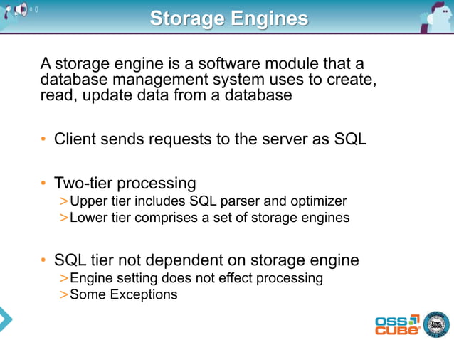 MySQL Architecture and Engine | PPT