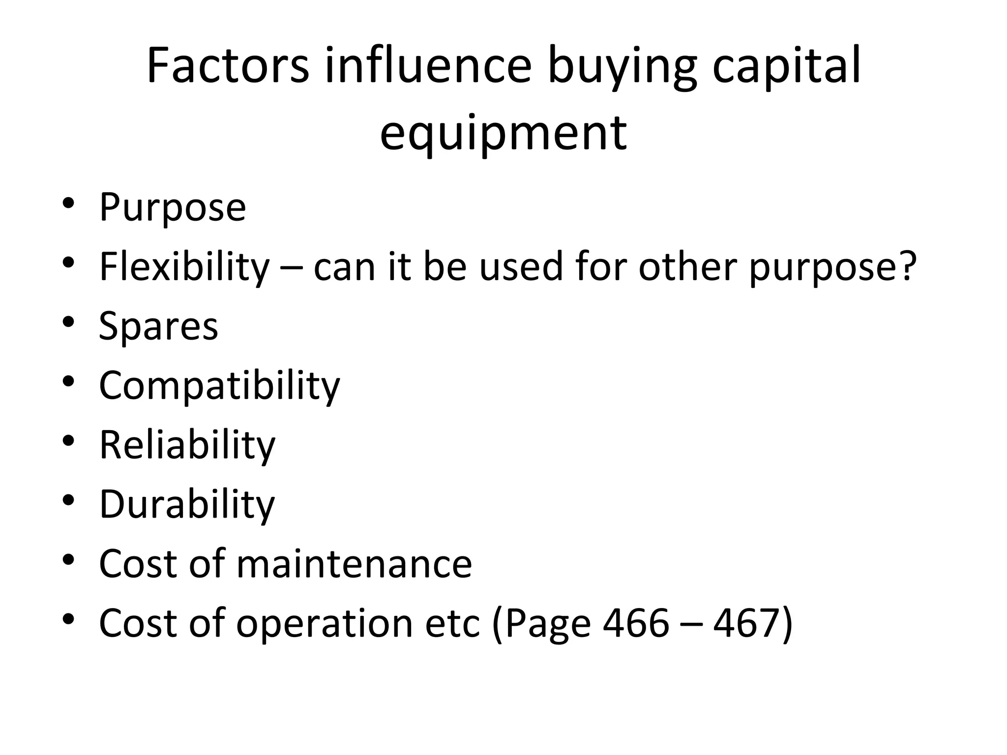 105capital equipment | PPT