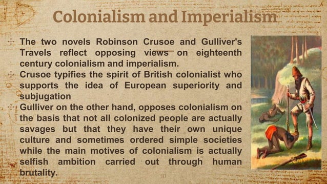 105 Comparison of 'Gulliver's Travels'and 'Robinson Crusoe'.pptx