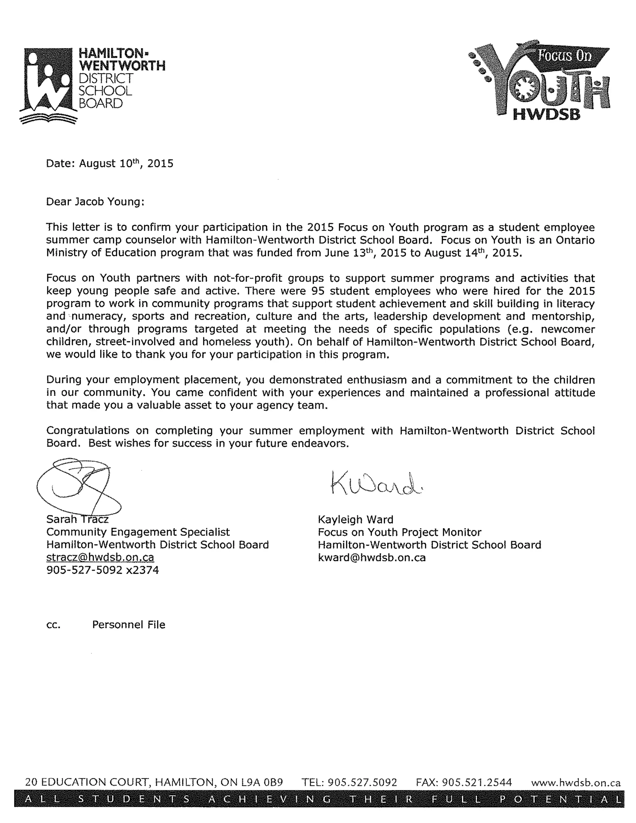 Employment Confirmation | PDF