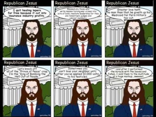 Republican Jesus Comic