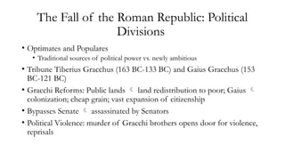 105 Rome Origins and the Roman Republic.pptx