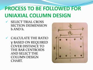 Uniaxial Column Design | PPTX
