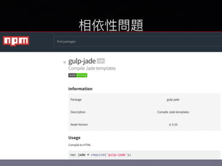 Front-end Project Development -- from install, development to production | PDF