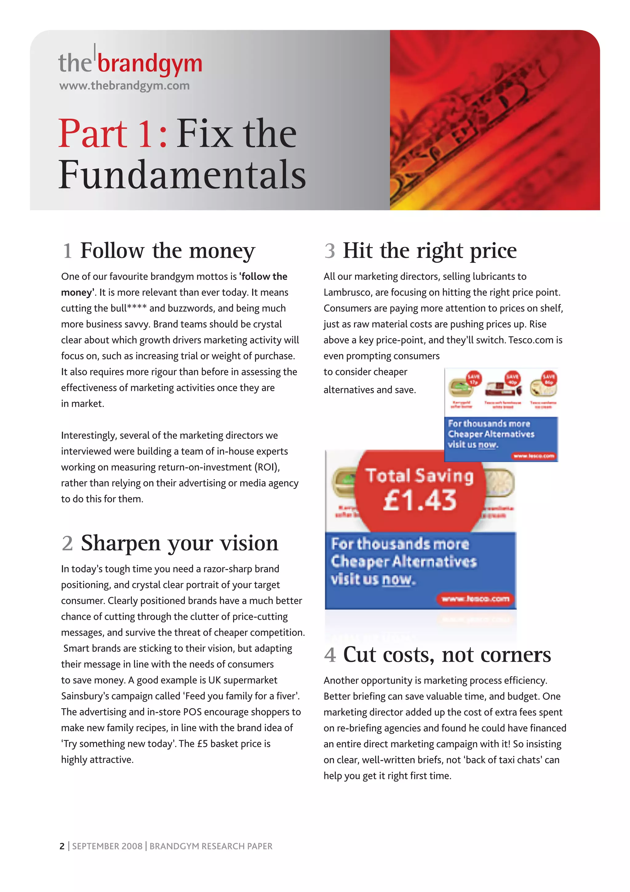 Recession-Proof Branding | PDF