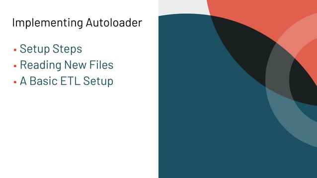 Accelerating Data Ingestion with Databricks Autoloader Accelerating Data Ingestion with Databricks Autoloader