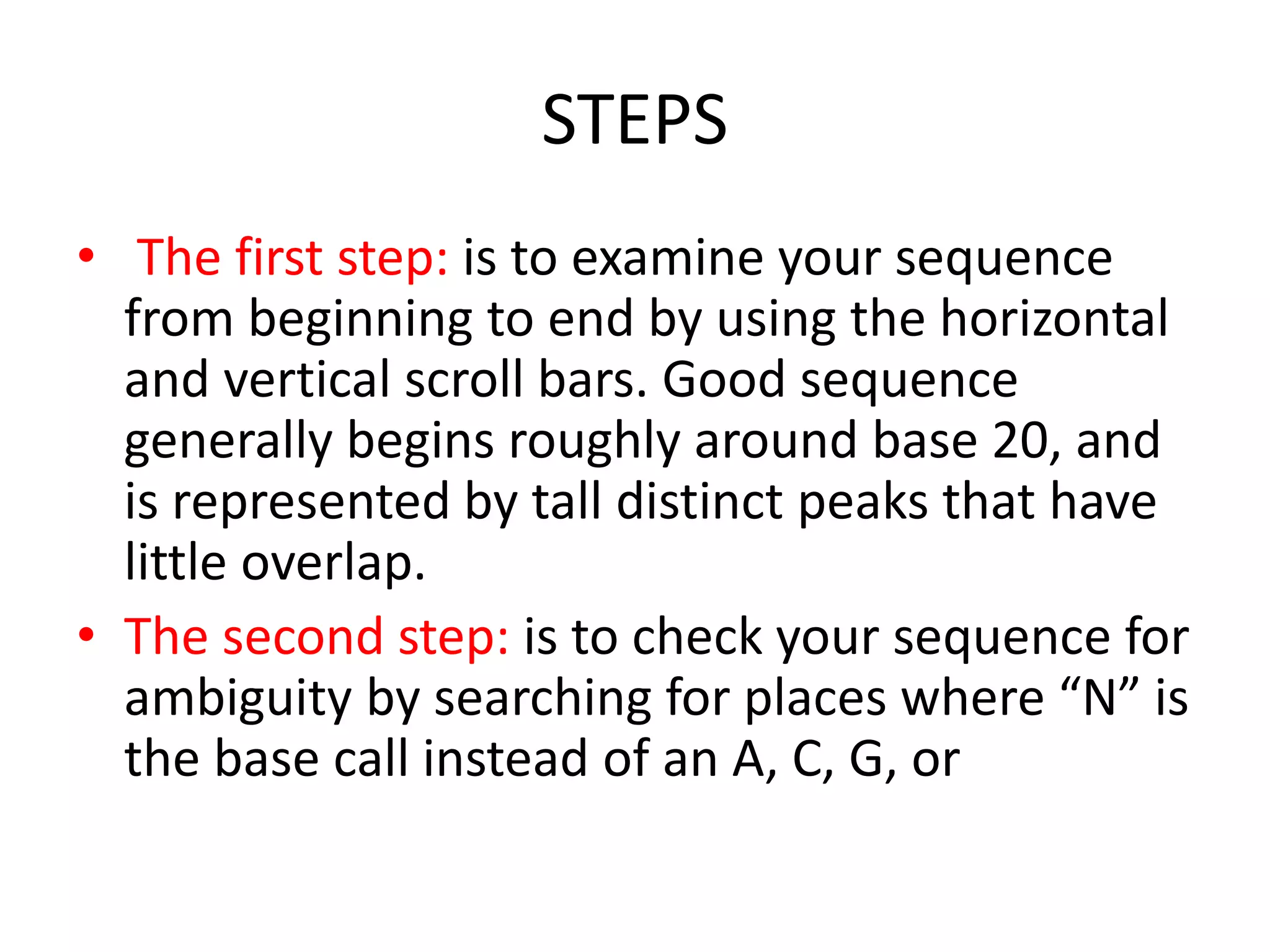Finch TV DNA SEQUENCING | PPTX