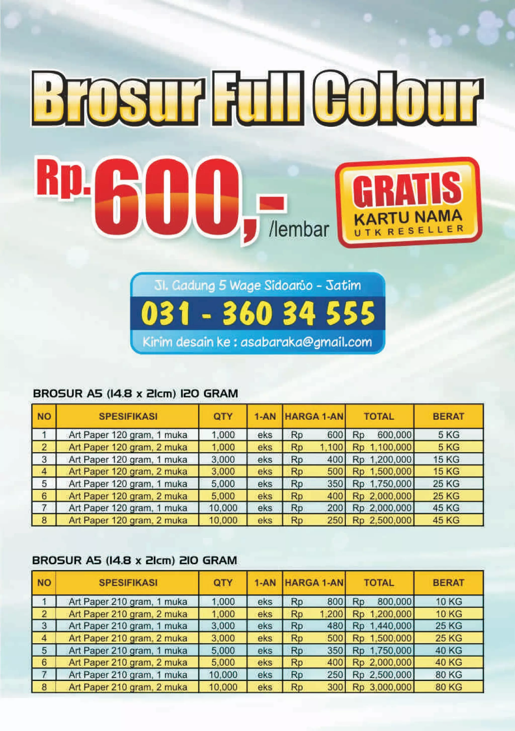 BROSUR Asabaraka-BITMAP | PDF