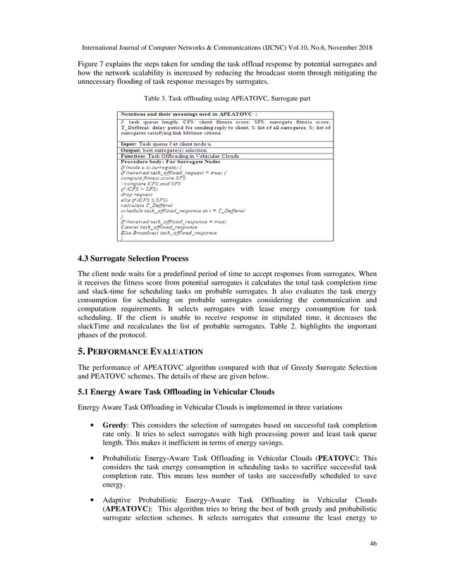 SCALABLE AND ENERGY EFFICIENT TASK OFFLOADING SCHEMES FOR VEHICULAR CLOUD COMPUTING | PDF