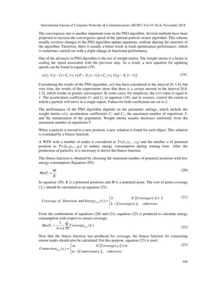 IMPROVEMENT of MULTIPLE ROUTING BASED on FUZZY CLUSTERING and PSO ...