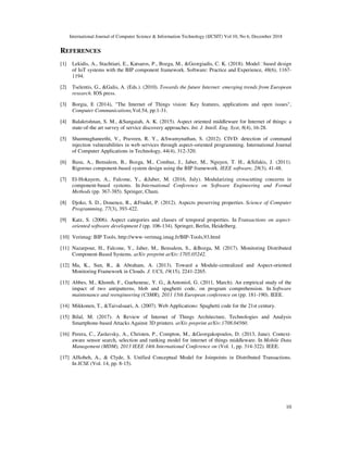 Architectural Aspect-Aware Design for IoT Applications: Conceptual Proposal | PDF