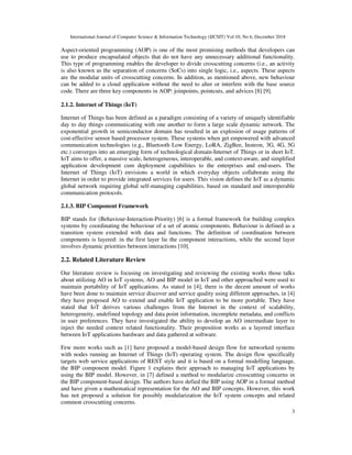 Architectural Aspect-Aware Design for IoT Applications: Conceptual Proposal | PDF