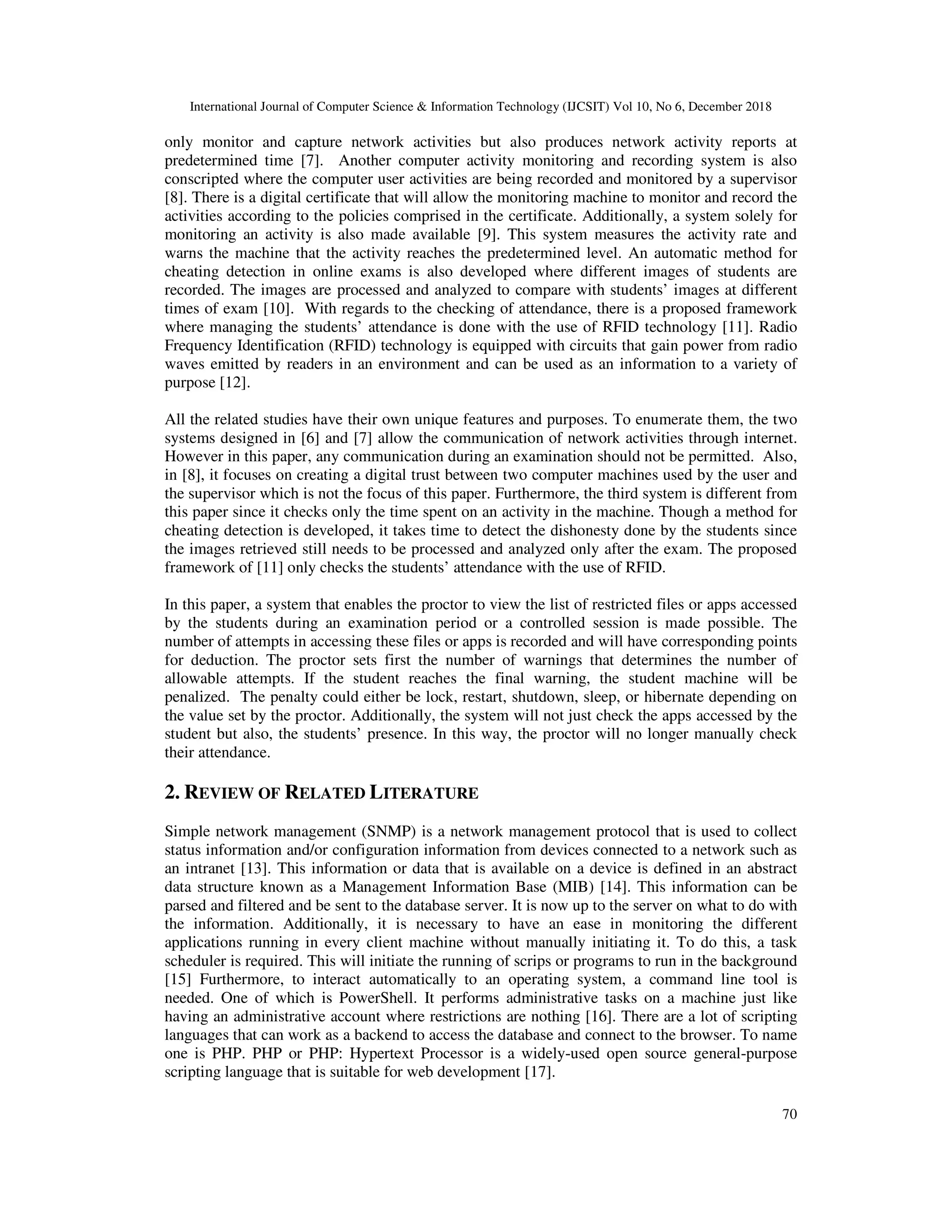 REMOTELY VIEW USER ACTIVITIES AND IMPOSE RULES AND PENALTIES IN A LOCAL ...