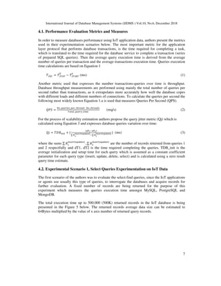 Database Systems Performance Evaluation for IoT Applications | PDF