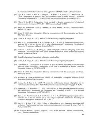 RECOMMENDED ELEMENTS OF INFOGRAPHICS IN EDUCATION (PROGRAMMING FOCUSED) | PDF