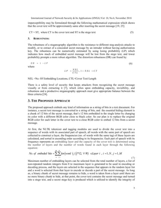 A MULTI-LAYER HYBRID TEXT STEGANOGRAPHY FOR SECRET COMMUNICATION USING WORD TAGGING AND RGB ...