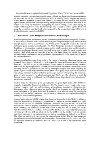 ROBOT BASED INTERACTIVE GAME FOR TEACHING ARABIC SPELLING | PDF