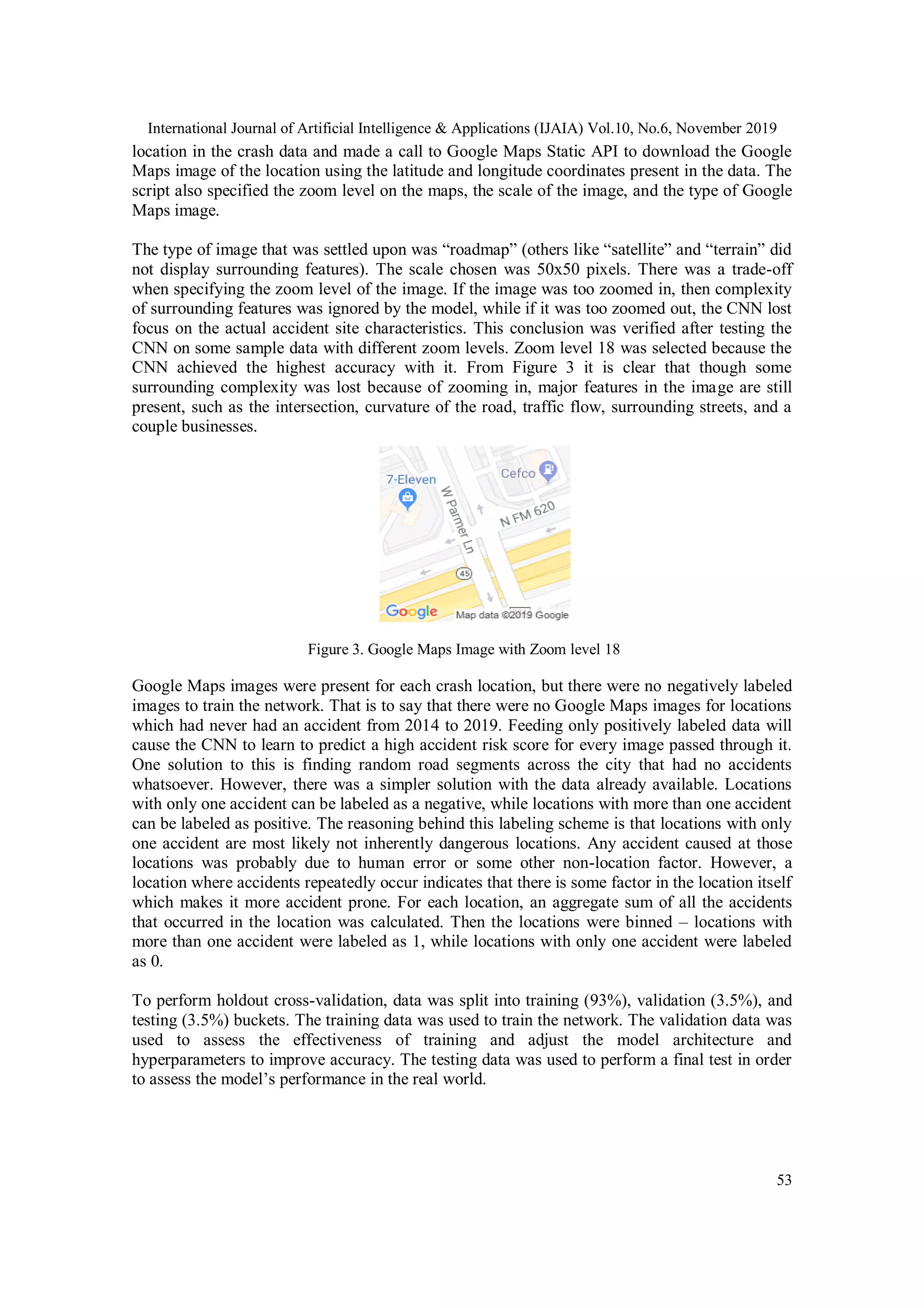 PREDICTING ROAD ACCIDENT RISK USING GOOGLE MAPS IMAGES AND ...