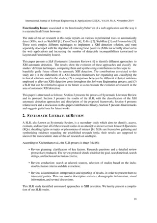 Towards Cross-browser Incompatibilities Detection: Asystematic Literature Review | PDF