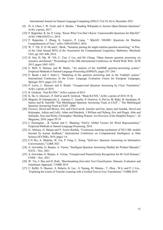 QUESTION ANSWERING MODULE LEVERAGING HETEROGENEOUS DATASETS | PDF