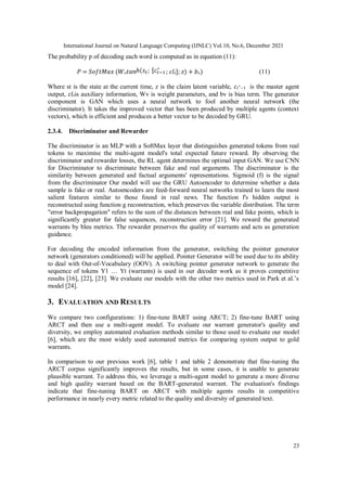 WARRANTS GENERATIONS USING A LANGUAGE MODEL AND A MULTI-AGENT SYSTEM | PDF