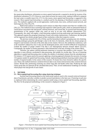 Sectoral electricity micro-spatial load forecasting based on partitional clustering technique | PDF