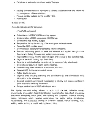 HSE Manager CV Abdeslem Dahmani Rev12 2016 | DOCX