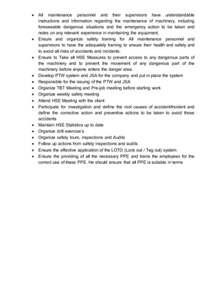 HSE Manager CV Abdeslem Dahmani Rev12 2016 | DOCX