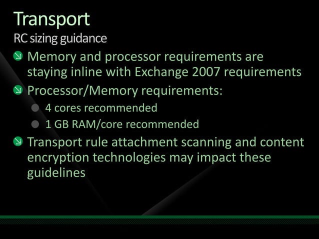 exchange2010-Architecture | PPT