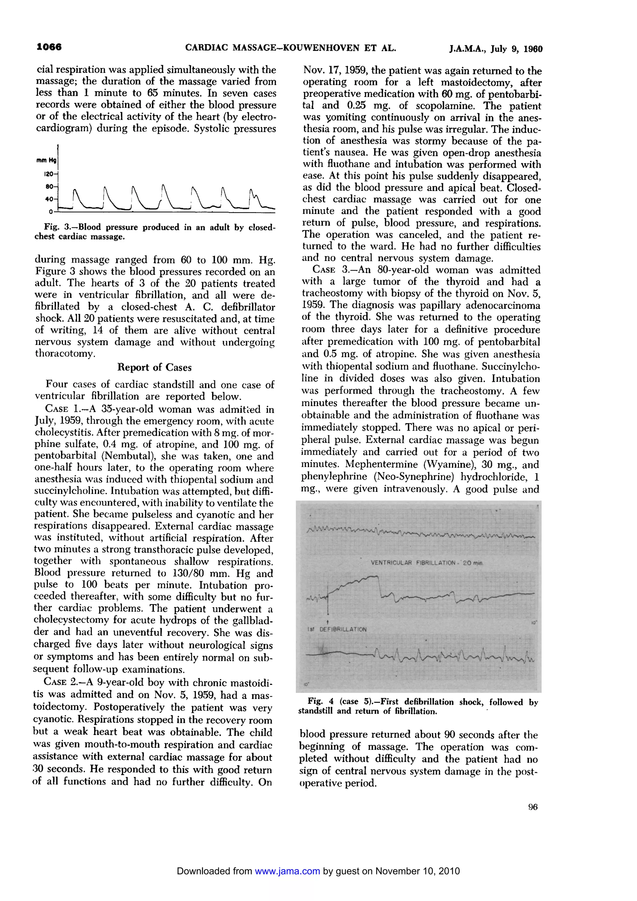 CLOSED-CHEST CARDIAC MASSAGE | PDF