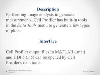 Cell Profiler | PPT