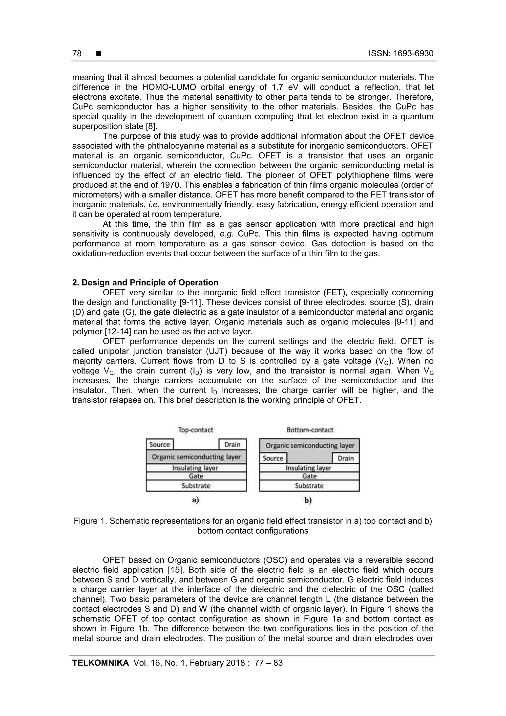 OFET Preparation by Lithography and Thin Film Depositions Process | PDF