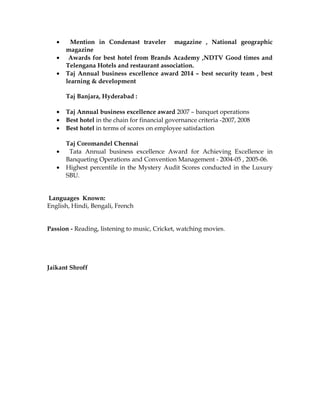 Jaikant Shroff.doc - Copy | DOC