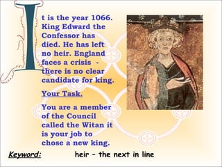 1066 - Who Should Be King? | PPT