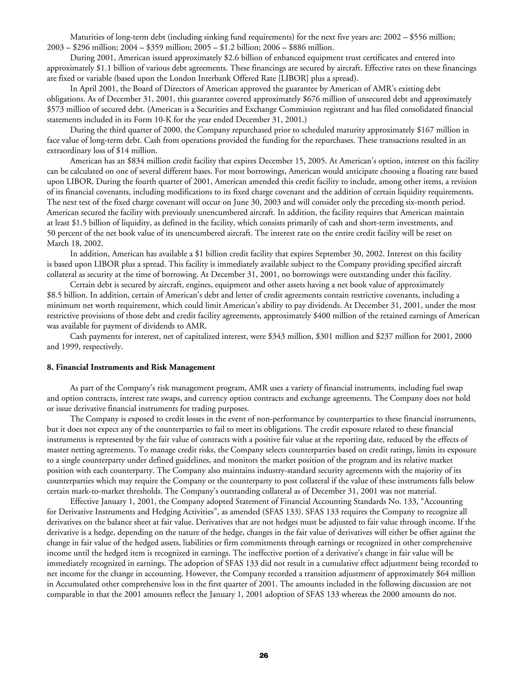 AMR Annual Report 2001 | PDF