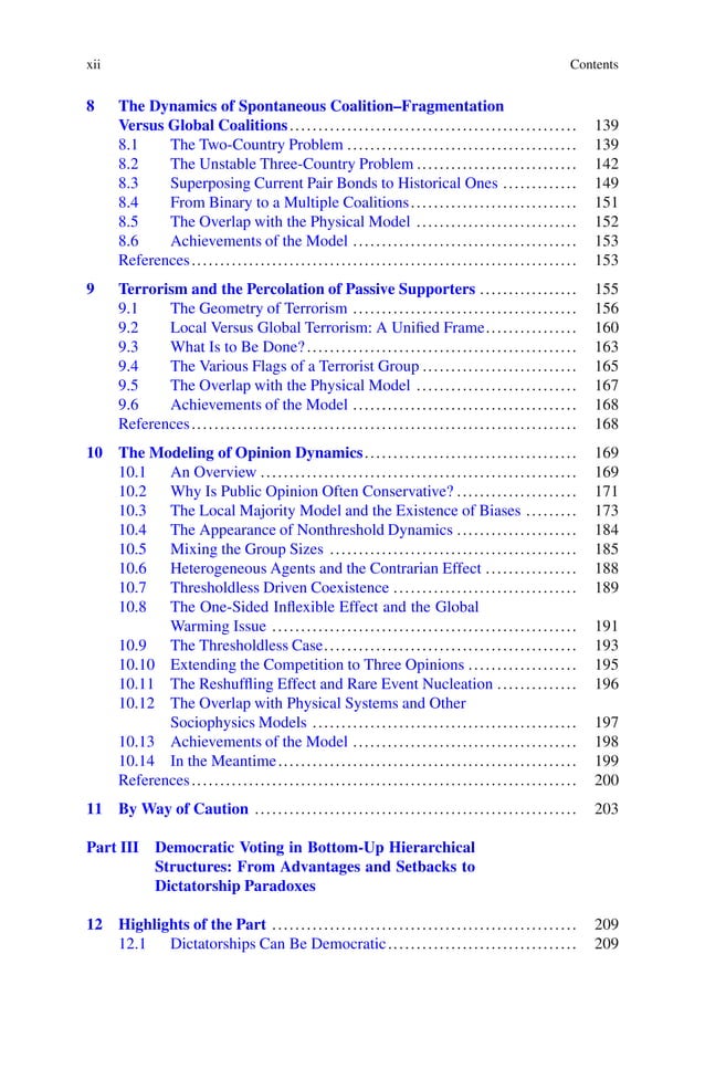 Sociophysics A Physicists Modeling Of Psychopolitical Phenomena Galam | PDF