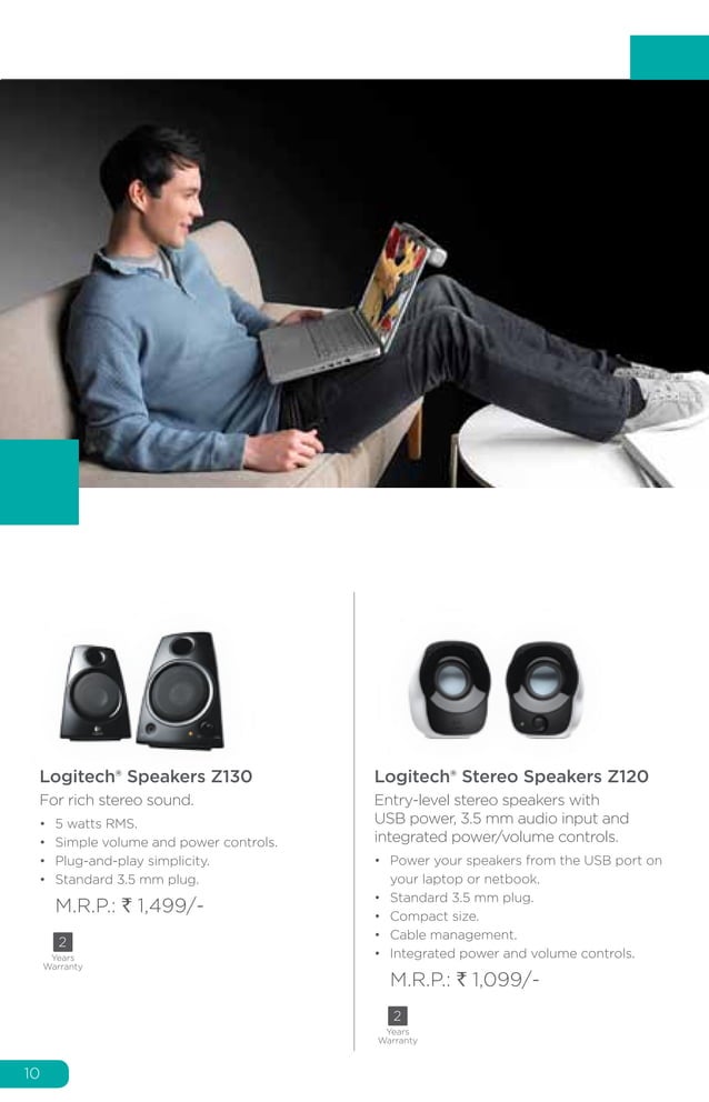 Logitech Catalogue | PDF | Computer Peripherals | Computing